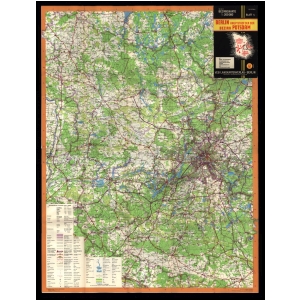 BEZIRKSKARTE 1:200.000 - BLATT 4 - BERLIN Hauptstadt der DDR, Bezirk ...