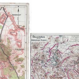 Plan der Stadt Waldenburg in Schlesien 1:12.500 (1937 ...